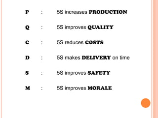 5 s powerpoint presentation | PPTX