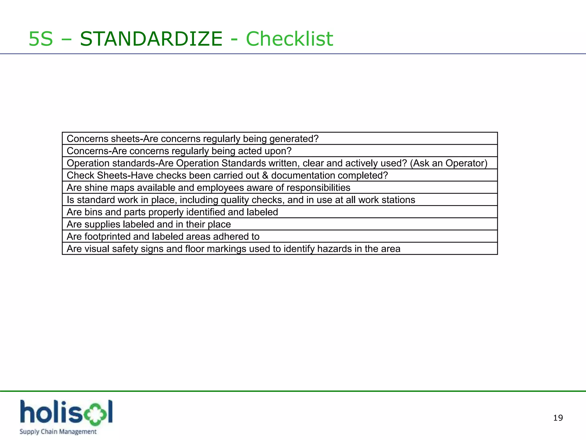 5S implementation workshop | PPTX