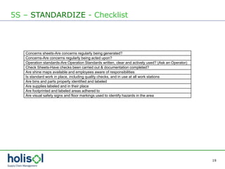 5S implementation workshop | PPTX