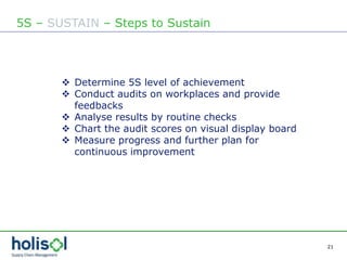 5S implementation workshop | PPTX