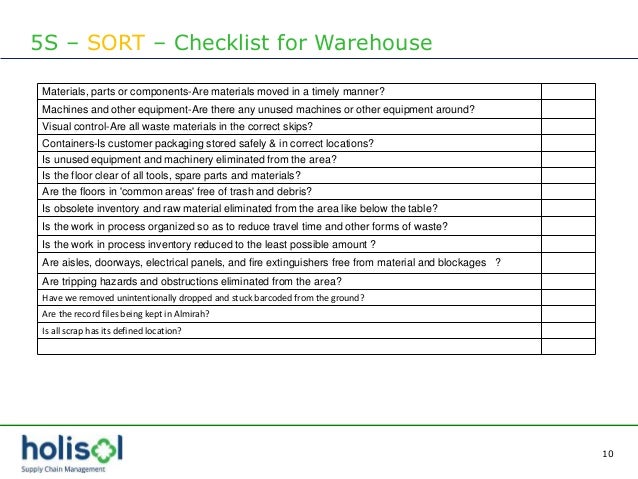 5S implementation workshop