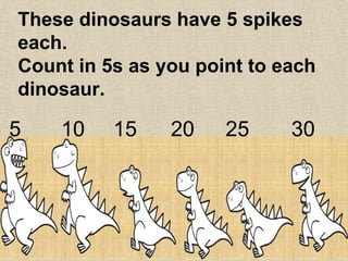 Adding up-to 5's, kindergarten, ppt slides | PPTX
