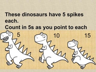 Adding up-to 5's, kindergarten, ppt slides | PPTX