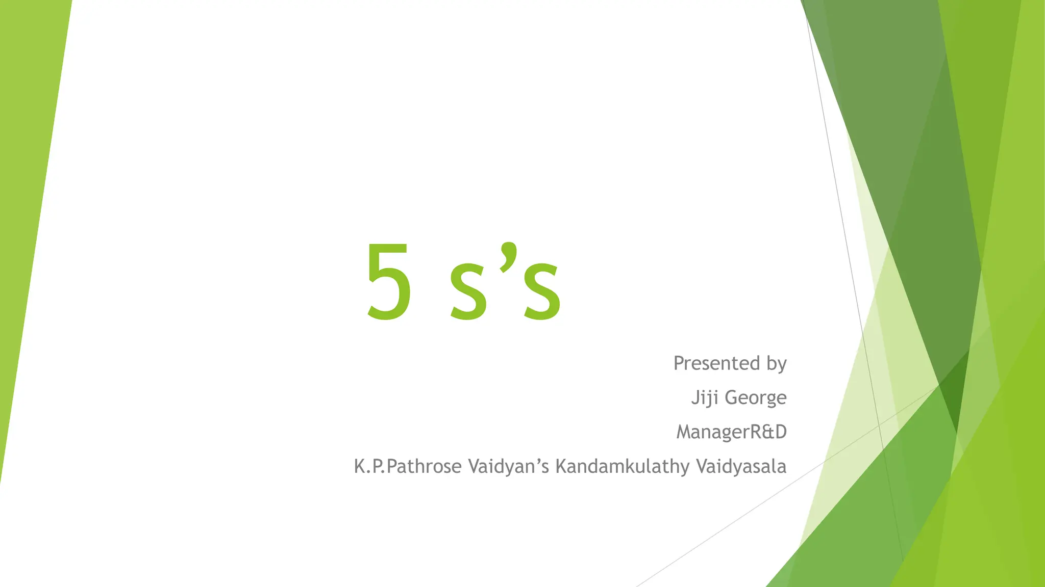 5S good manufacturing practices PPT.pptx