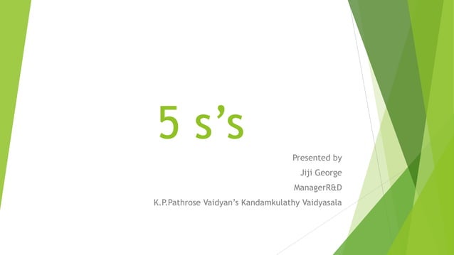 5S good manufacturing practices PPT.pptx