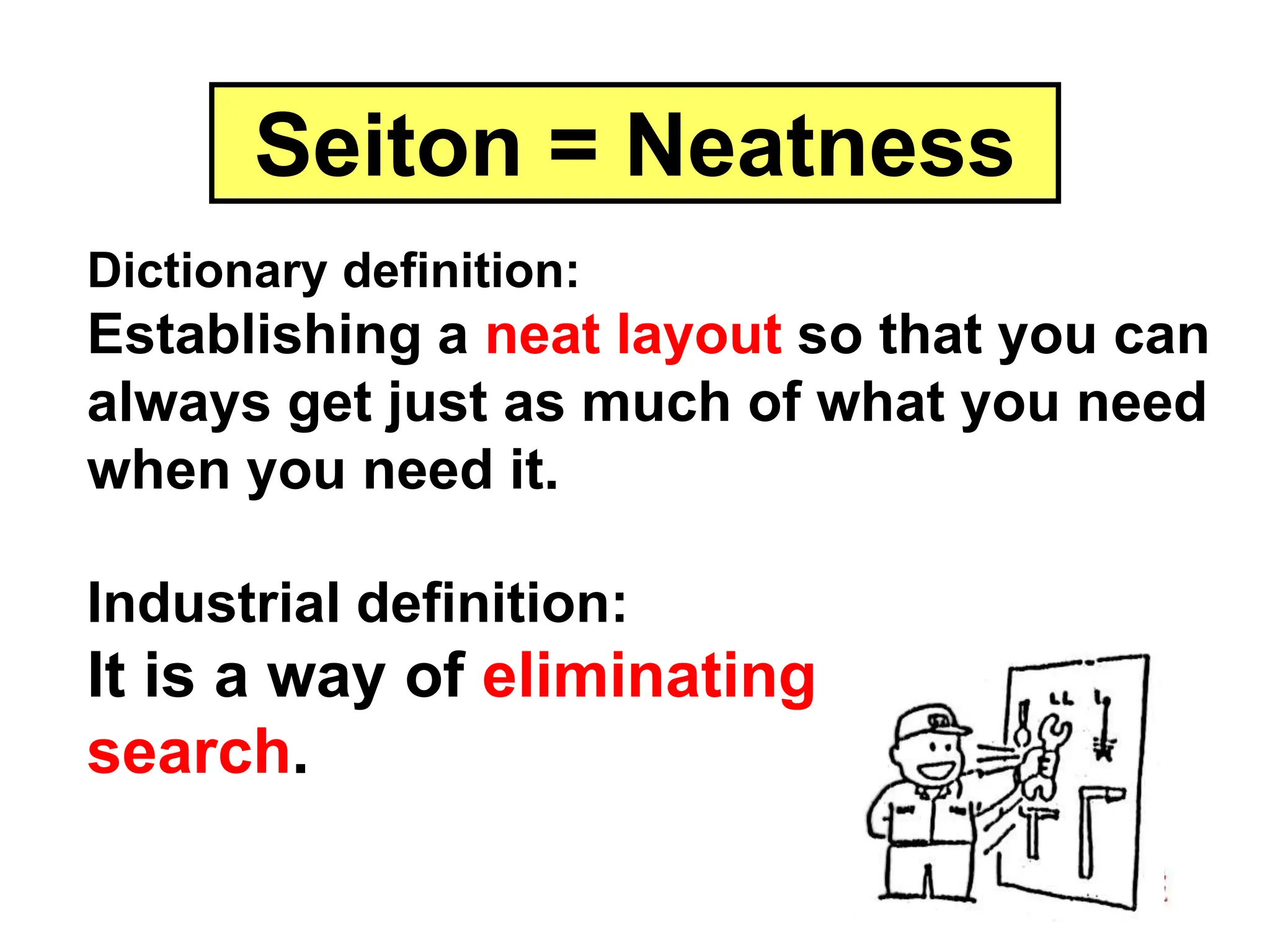 5S Presentation with photo for office and house | PPT