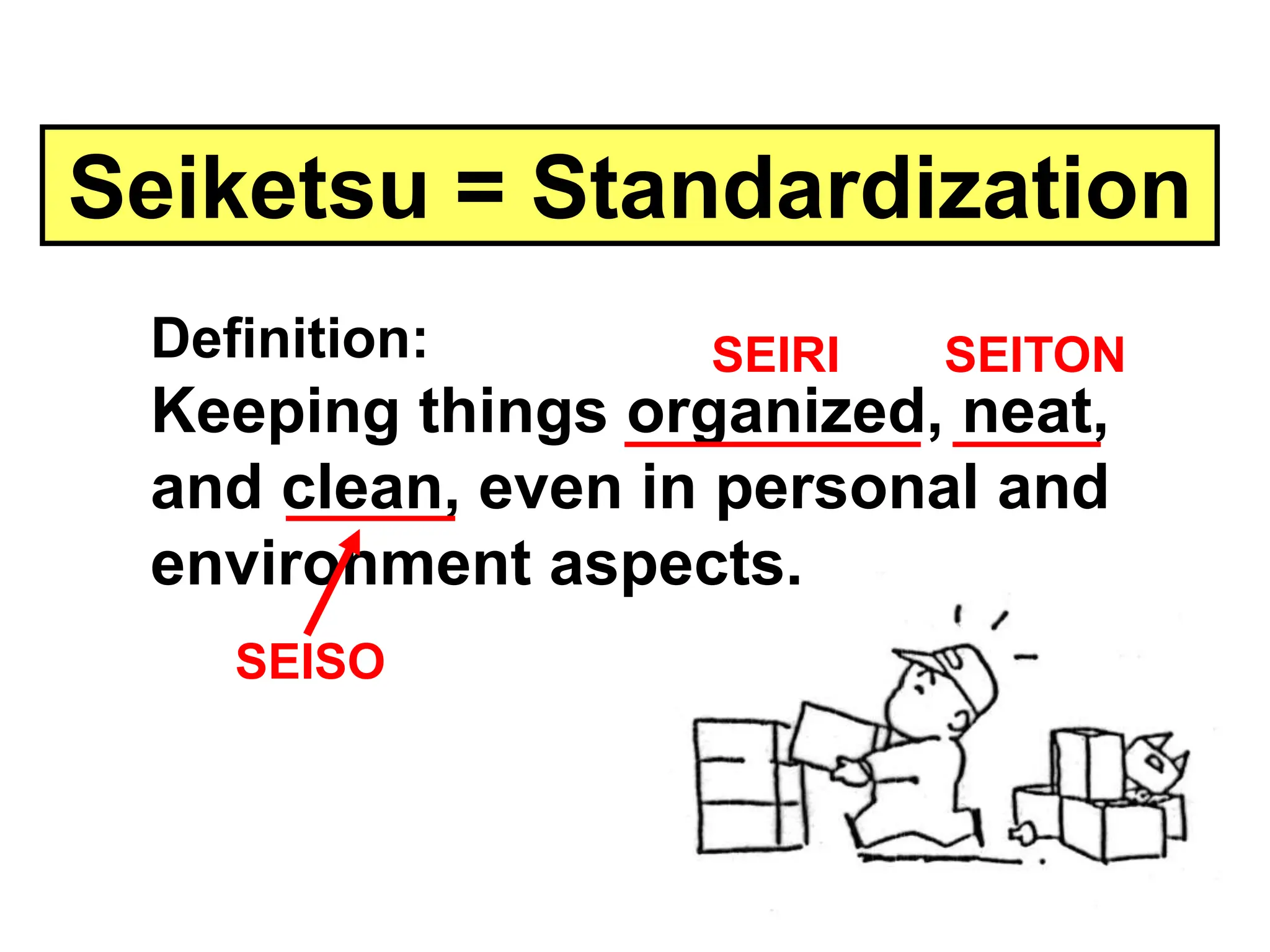 5S Presentation with photo for office and house | PPT