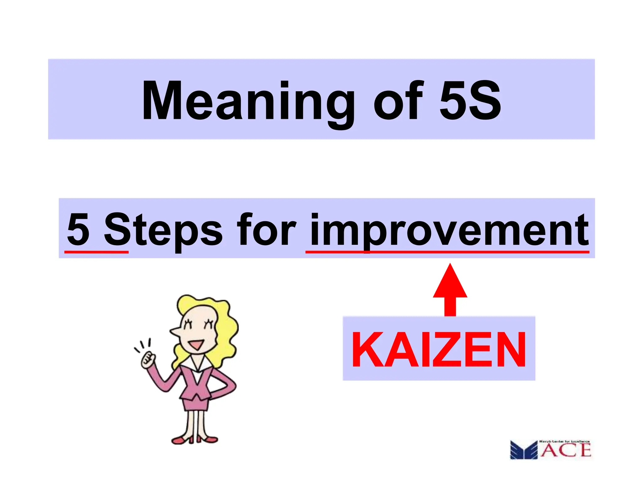 5S Presentation with photo for office and house | PPT