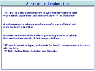 5' s presentation | PPT
