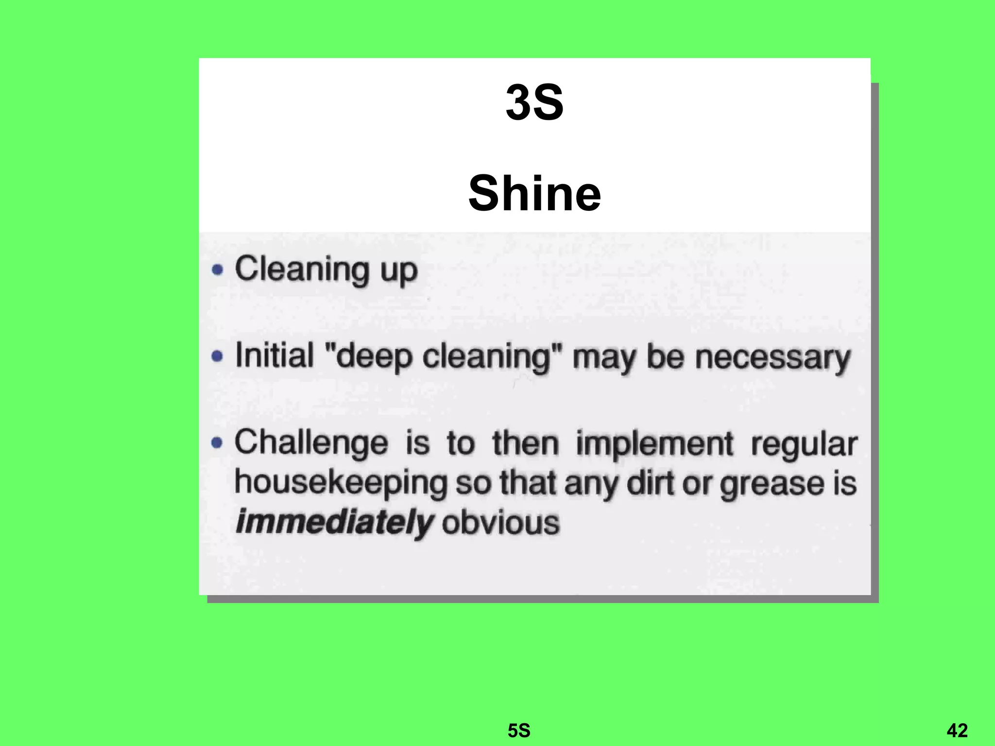 5 S Presentation Basic Training | PPT