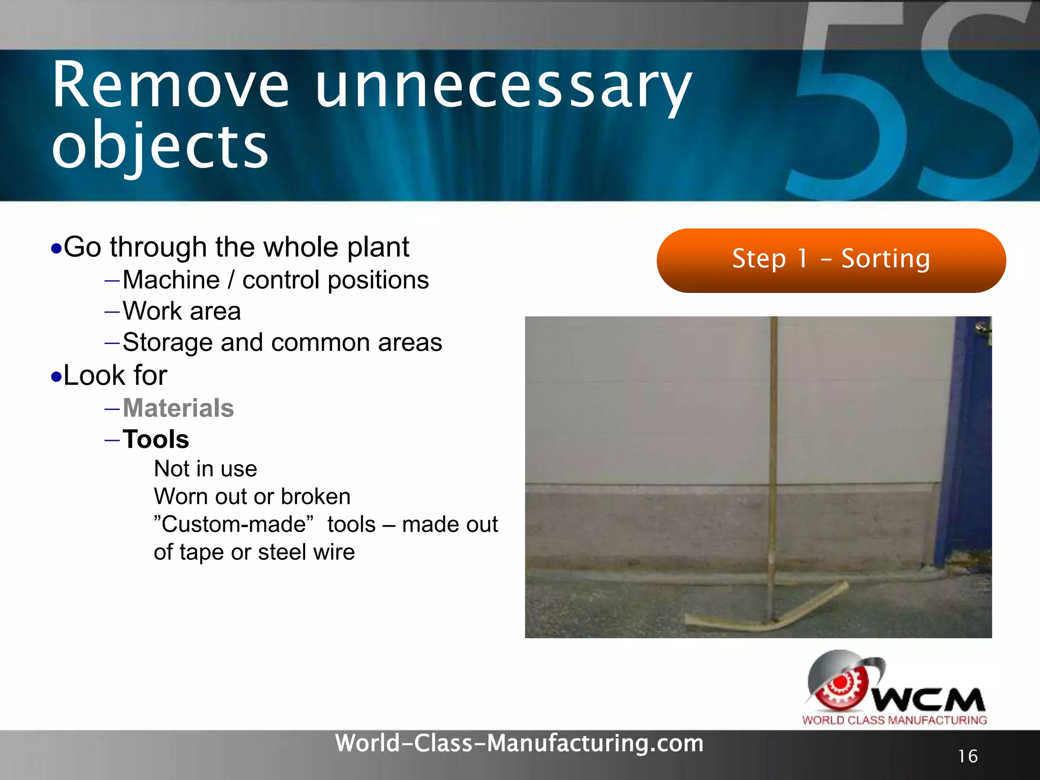 5s Lean Presentation | PPTX