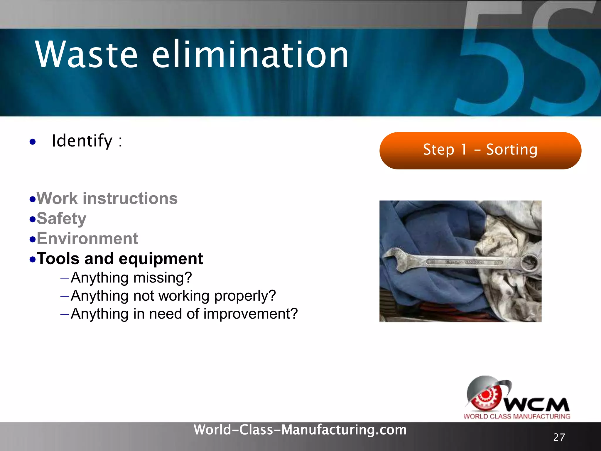 5s Lean Presentation | PPTX