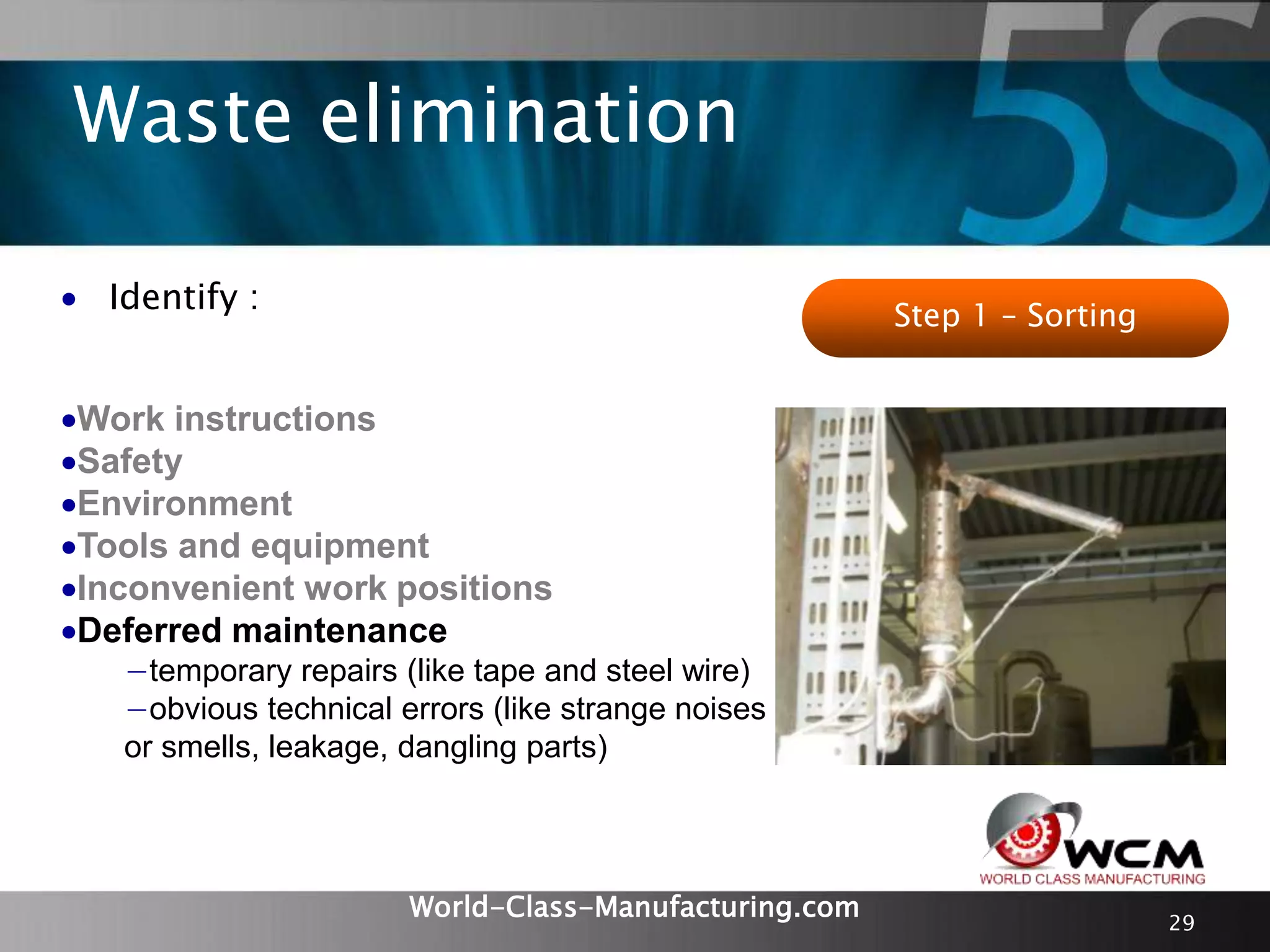 5s Lean Presentation | PPTX