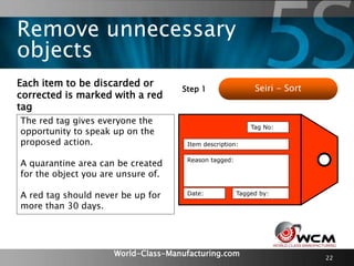 5s Lean Presentation | PPTX