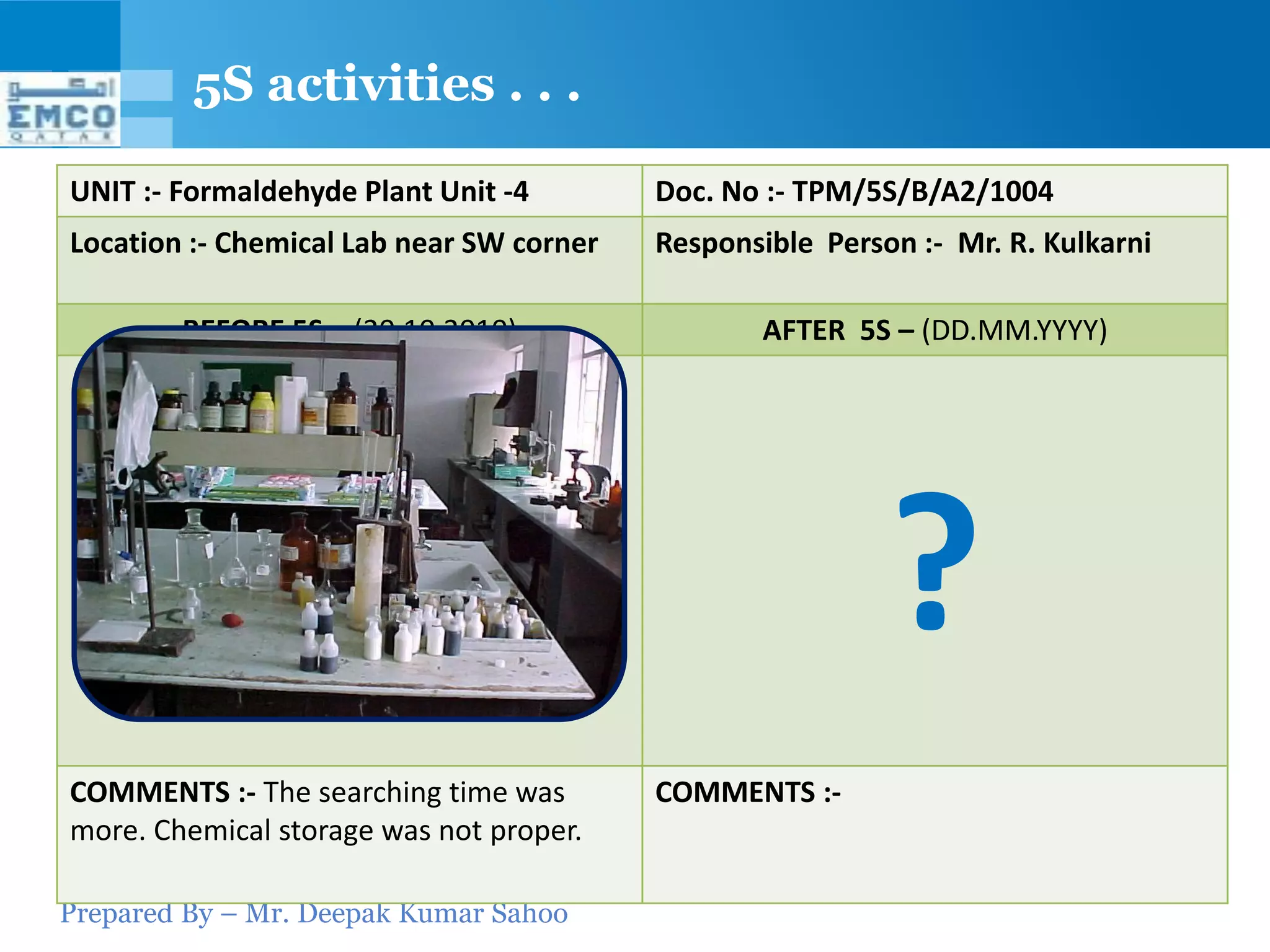 5S AWARNESS TRAINING PROGRAM | PDF