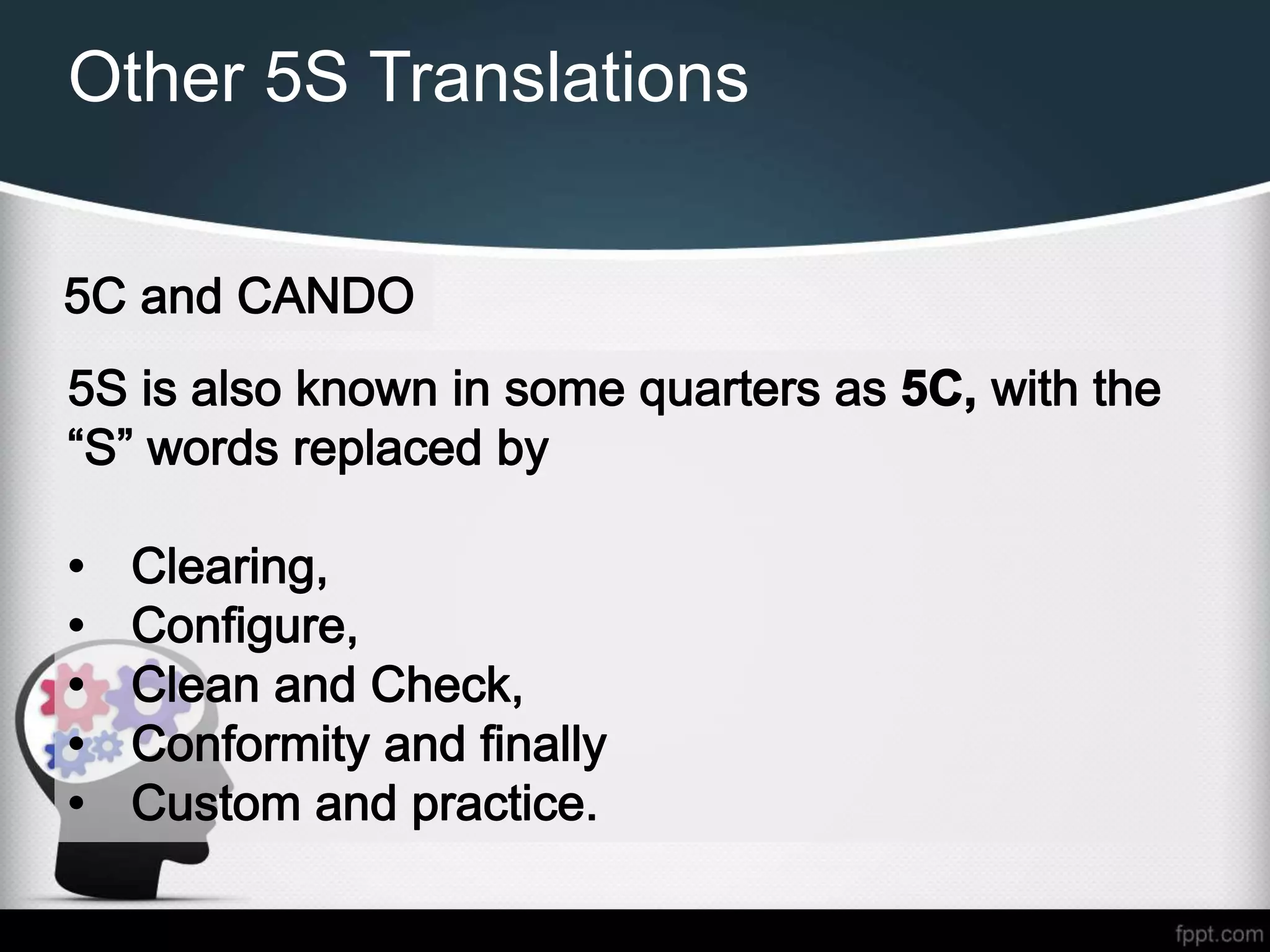 5's principle | PPT