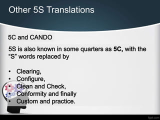 5's principle | PPT
