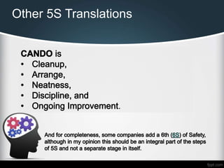 5's principle | PPT