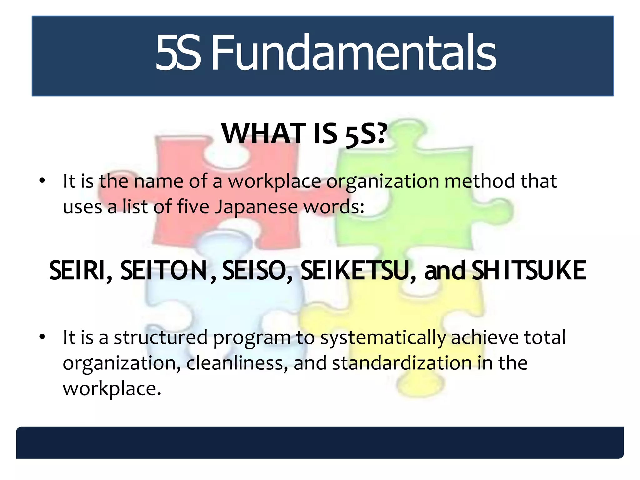 5 s principle | PPTX