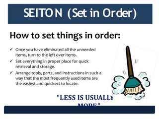 5 s principle | PPTX