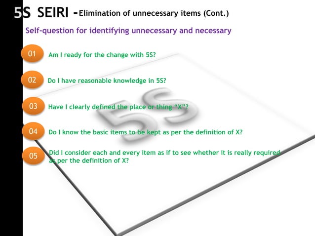5 s principle in simple | PPT