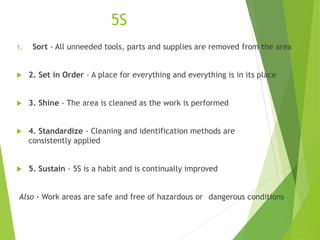 5 s process training | PPTX