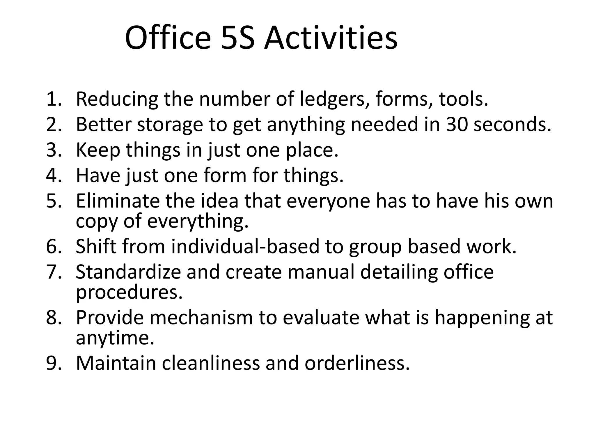 5 S Program Orientation Powerpoint Presentation | PPTX