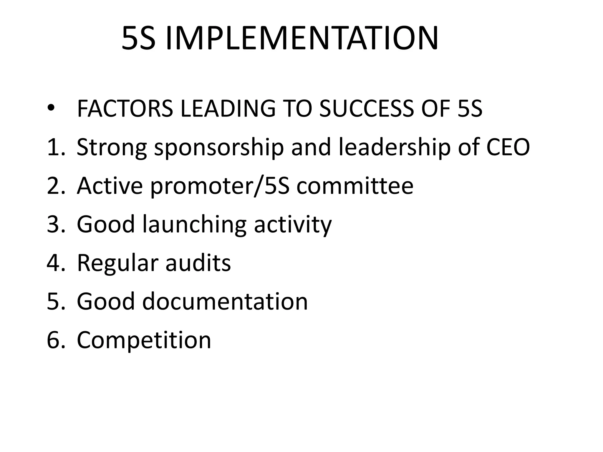 5 S Program Orientation Powerpoint Presentation | PPTX