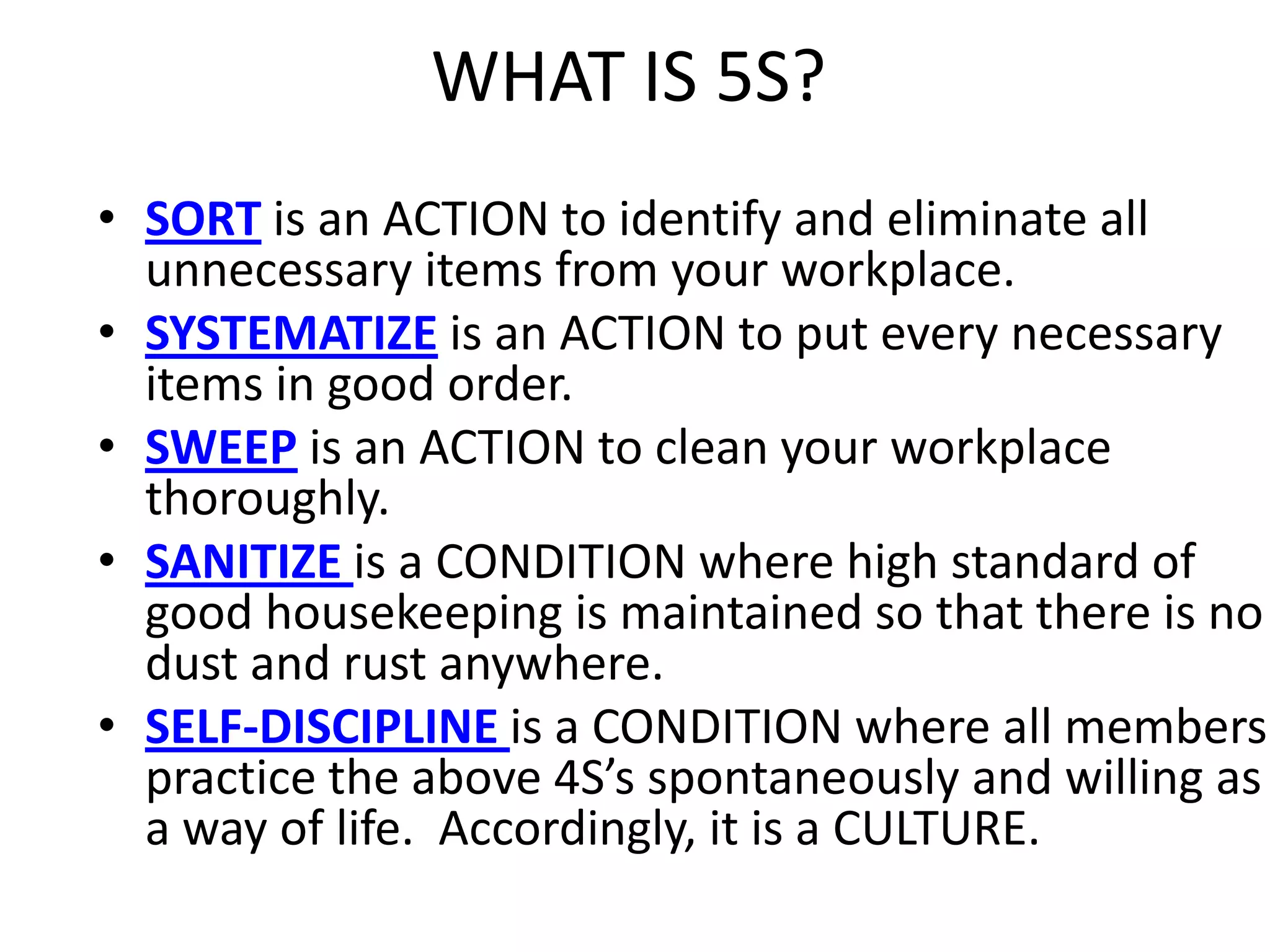 5 S Program Orientation Powerpoint Presentation | PPTX