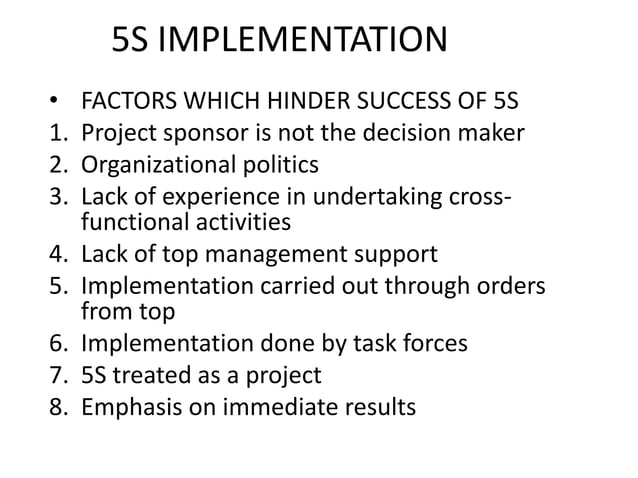 5 S Program Orientation Powerpoint Presentation | PPTX | Indoor Environmental Quality | Home ...