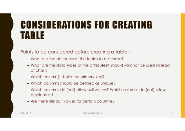 Structured Query Language Sql An Introduction Ppt
