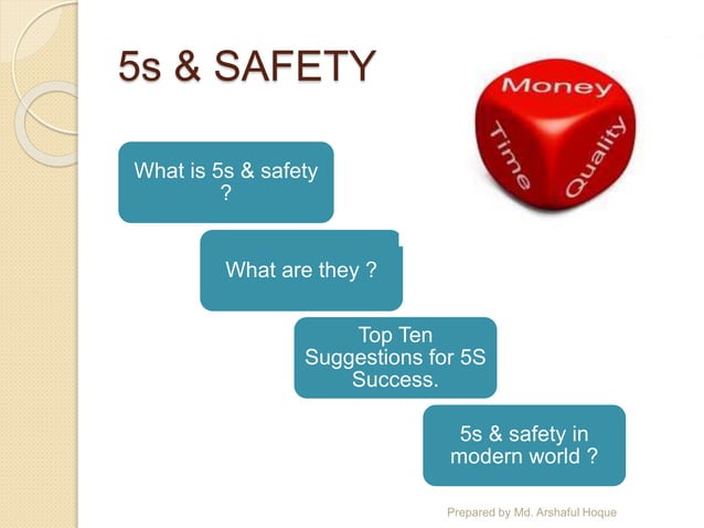 5 s & Safety | PPTX | Business | Business and Finance