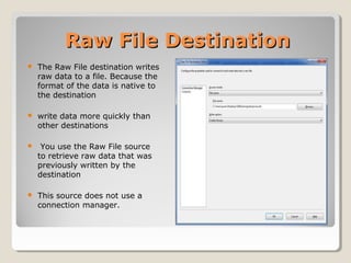 5\9 SSIS 2008R2_Training - DataFlow Basics | PPT