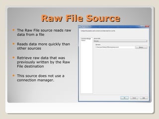 5\9 SSIS 2008R2_Training - DataFlow Basics | PPT