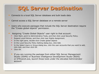 5\9 SSIS 2008R2_Training - DataFlow Basics | PPT