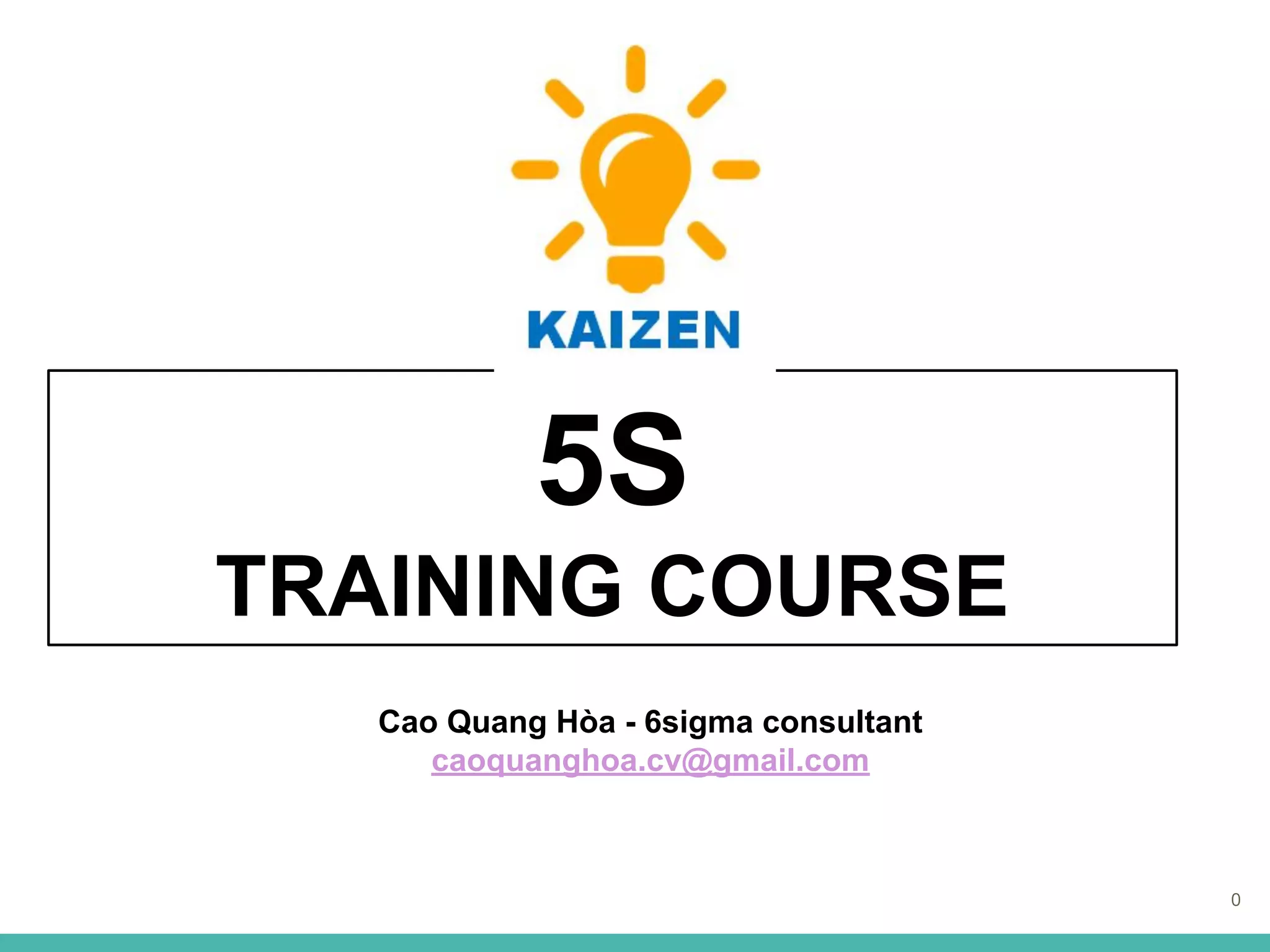 Training 5S | PDF