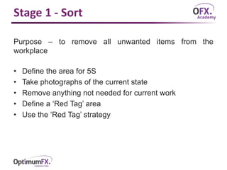 5S stage 1 - Sort | PPTX