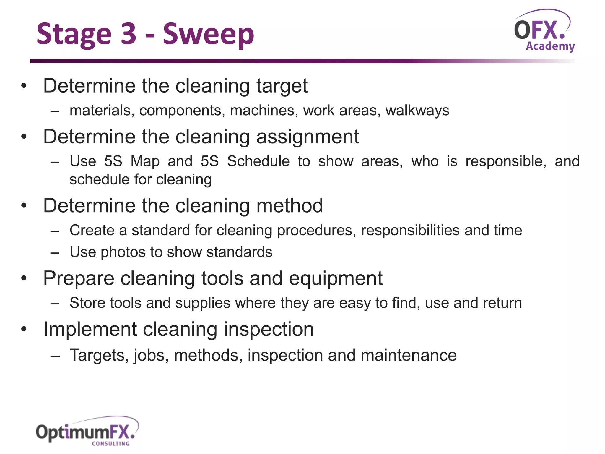 5S stage 3 - Sweep | PPTX