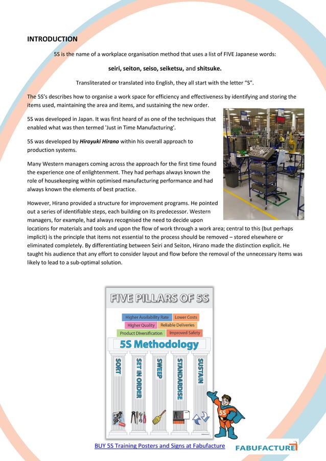 5S Step by Step Guide.pdf | Mechanical and Industrial Engineering ...