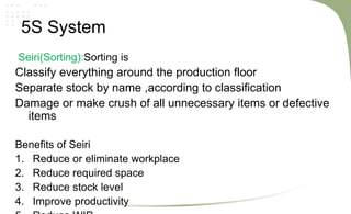 5 s system and our action plan | PPT