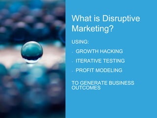 5 Stages of Disruptive Marketing | PDF