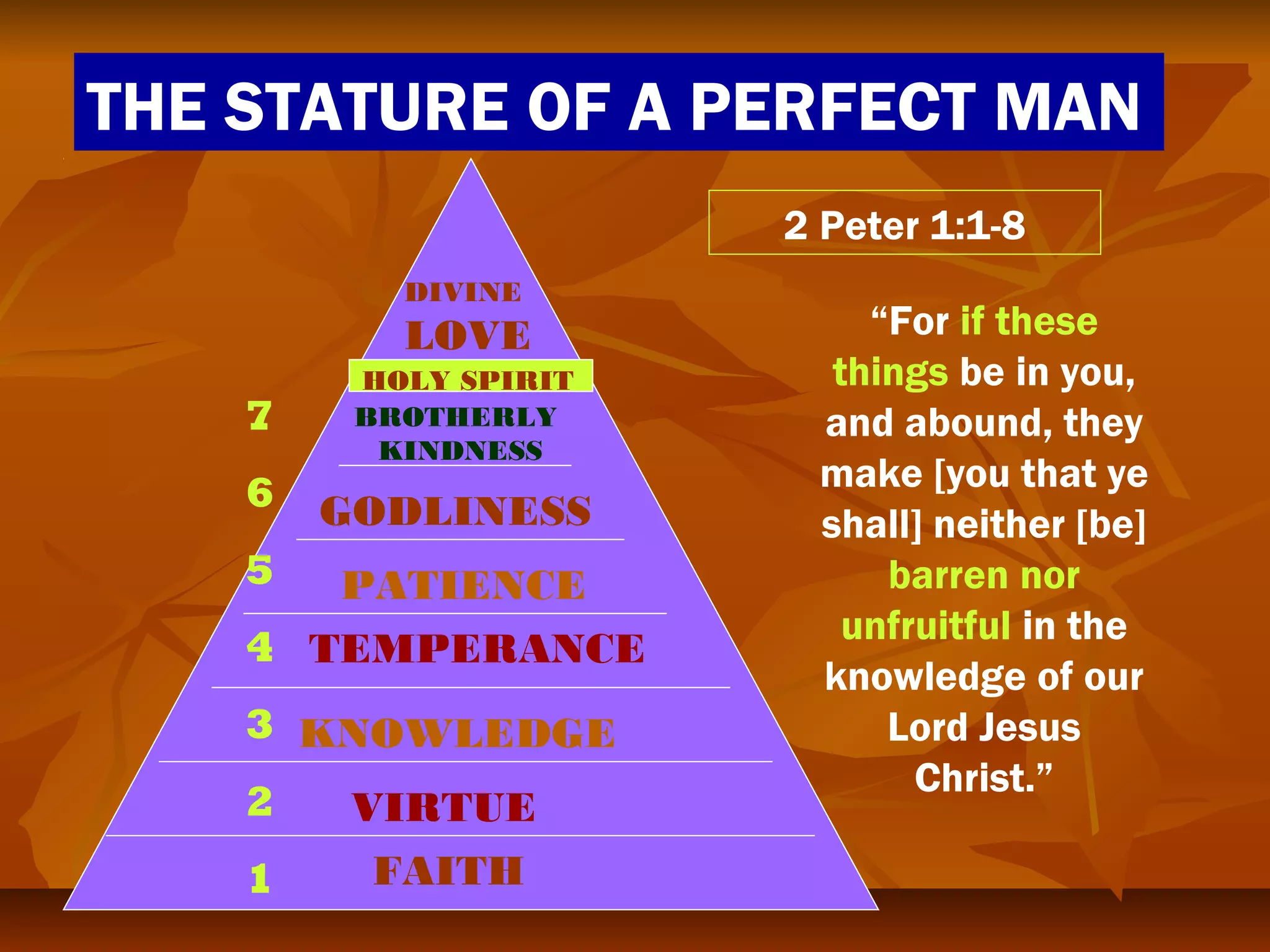 5 Stages To Christian Maturity | PPT
