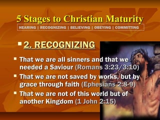 5 Stages To Christian Maturity | PPT