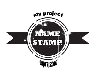 Power Point Templates - 5 stamps | PPT