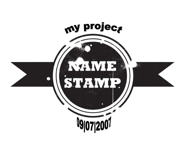 Power Point Templates - 5 stamps | PPT