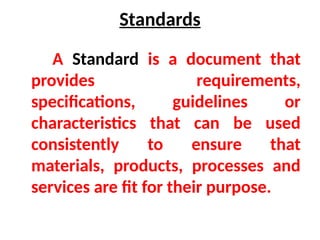 5 Standards,Quality Manual.pptx........ | PPTX