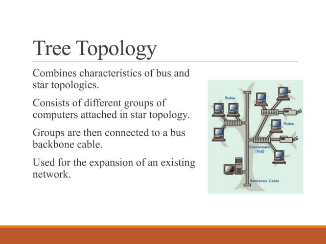 Star Ring Tree And Mesh Topologies Pptx Computer Networking Computing