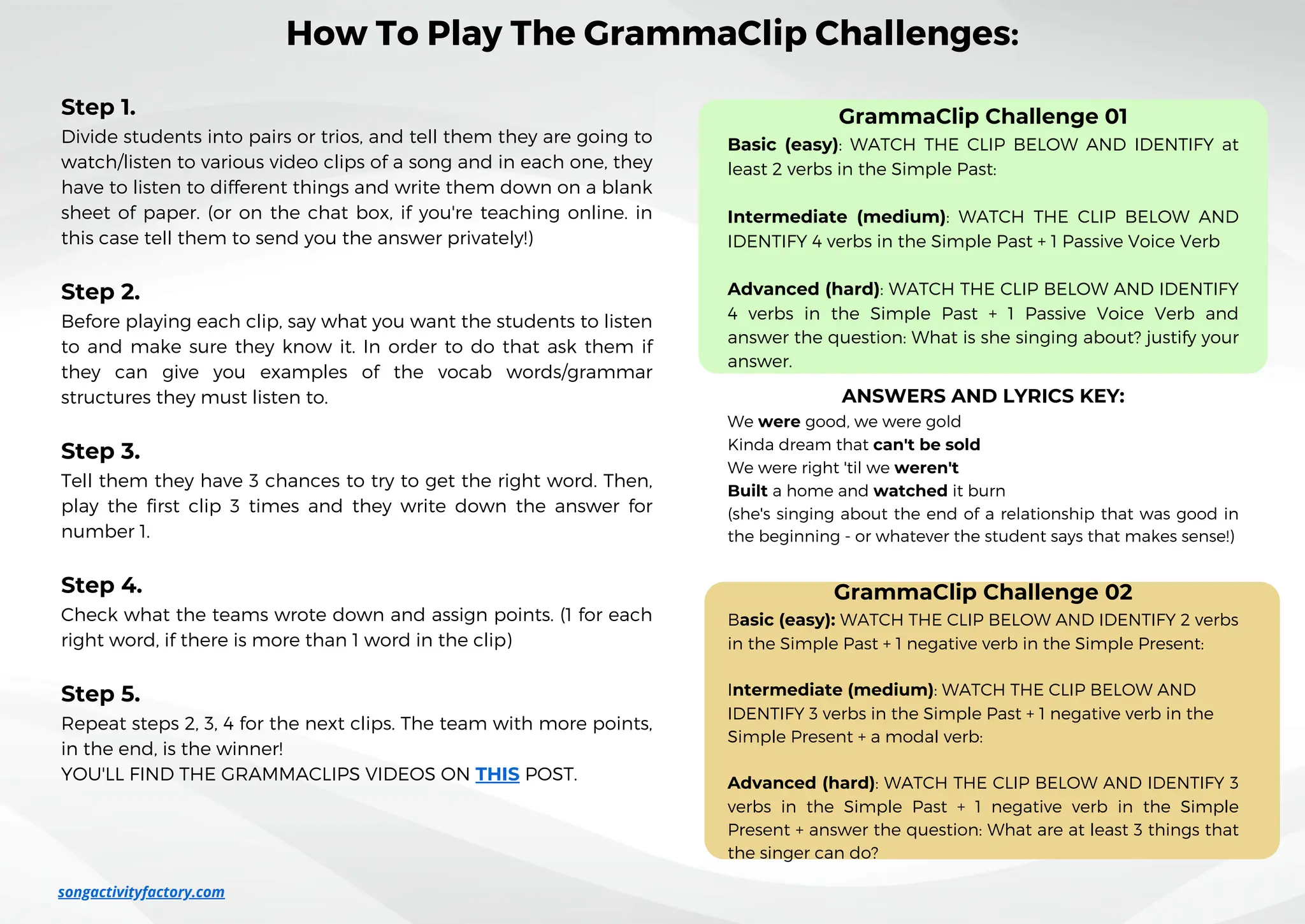 MILEY CYRUS – FLOWERS: LISTENING SONG ACTIVITY FOR ENGLISH LANGUAGE ...