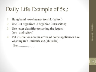 5 s technique | PPTX