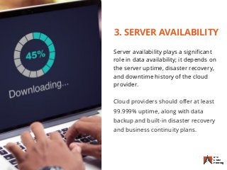 5 Step Checklist: How To Choose A Cloud Provider